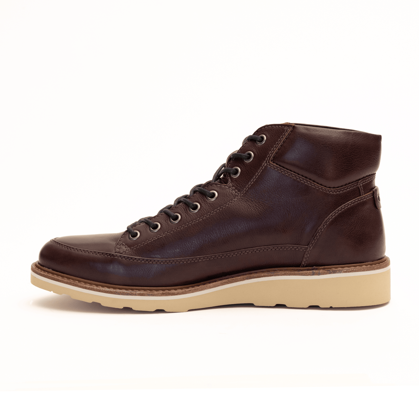 The Calistoga Men's Full-Grain Leather Boots | HELM Boots, Merlot