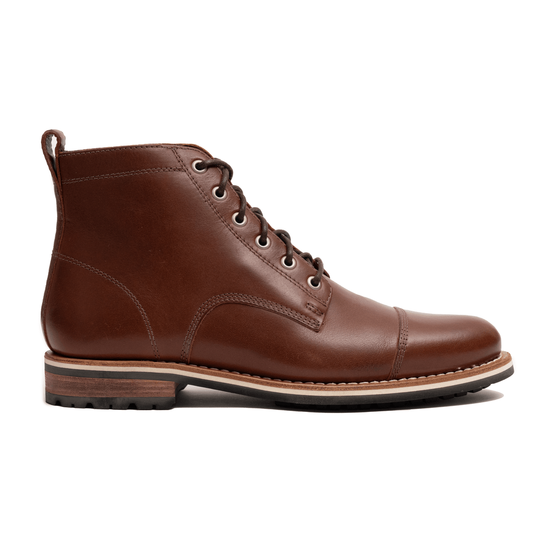 HELM Men's Classic Leather Boot, The Hollis | Brown – HELM Boots