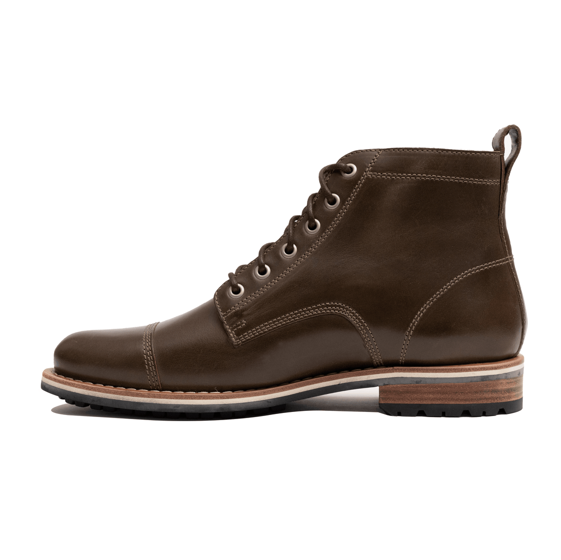 HELM Men's Classic Leather Boot, The Hollis | Olive – HELM Boots