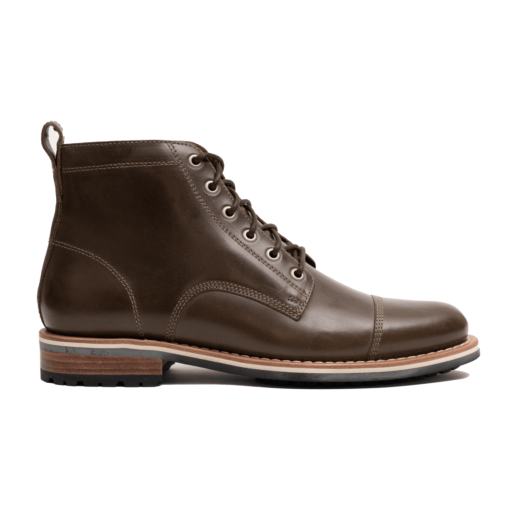 HELM Men's Classic Leather Boot, The Hollis | Olive – HELM Boots