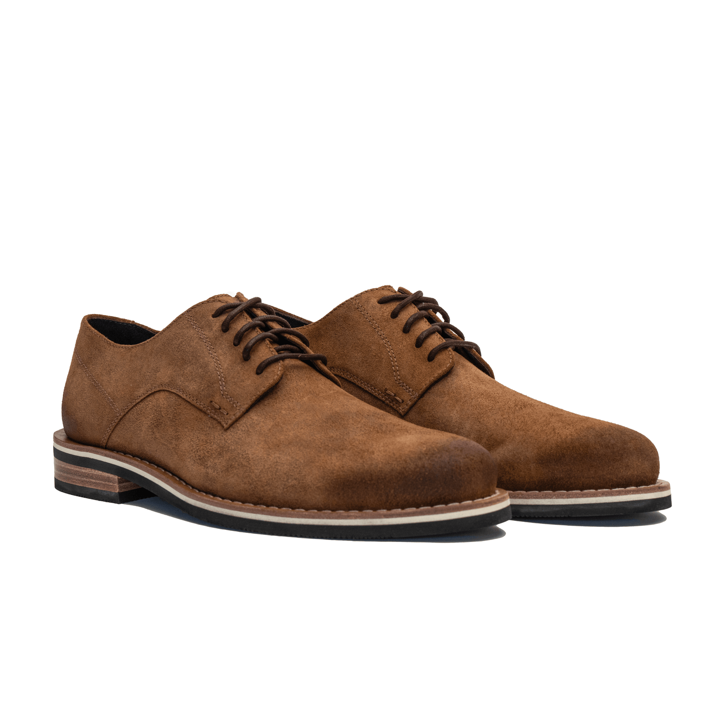 HELM Men's Derby Shoe, The Evans | Sienna (Suede) – HELM Boots