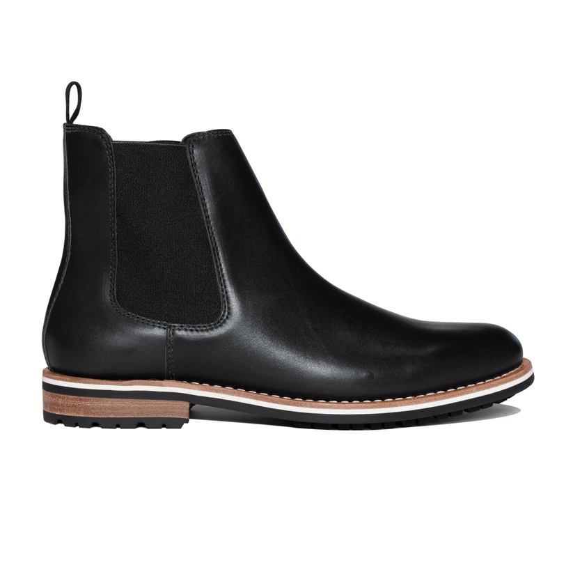 HELM Men's Chelsea Boot, The Finn | Color: Black – HELM Boots