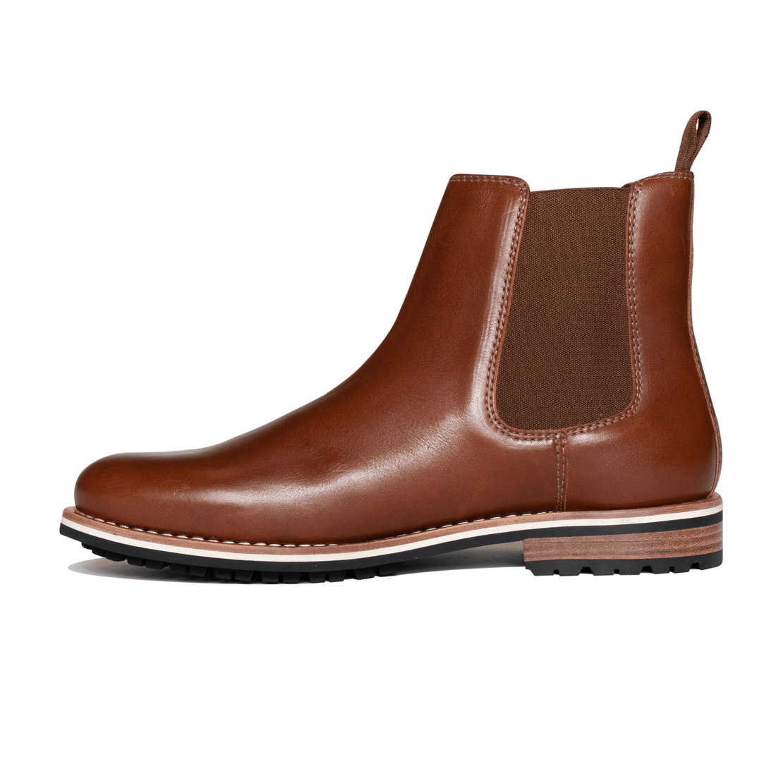 HELM Men's Chelsea Boot, The Finn | Color: Brown – HELM Boots