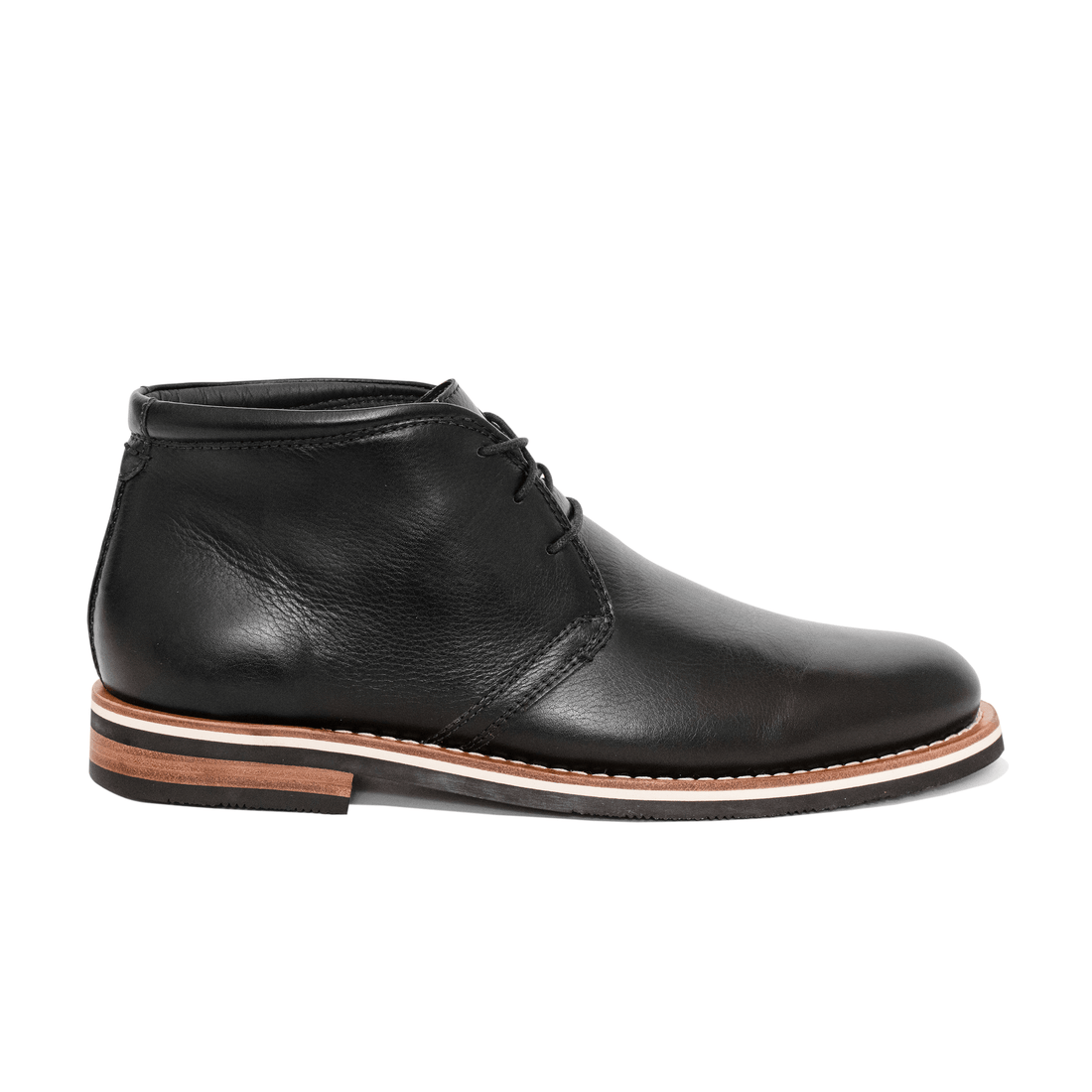 HELM Men's Leather Chukka Boot, The Hynes | Black – HELM Boots