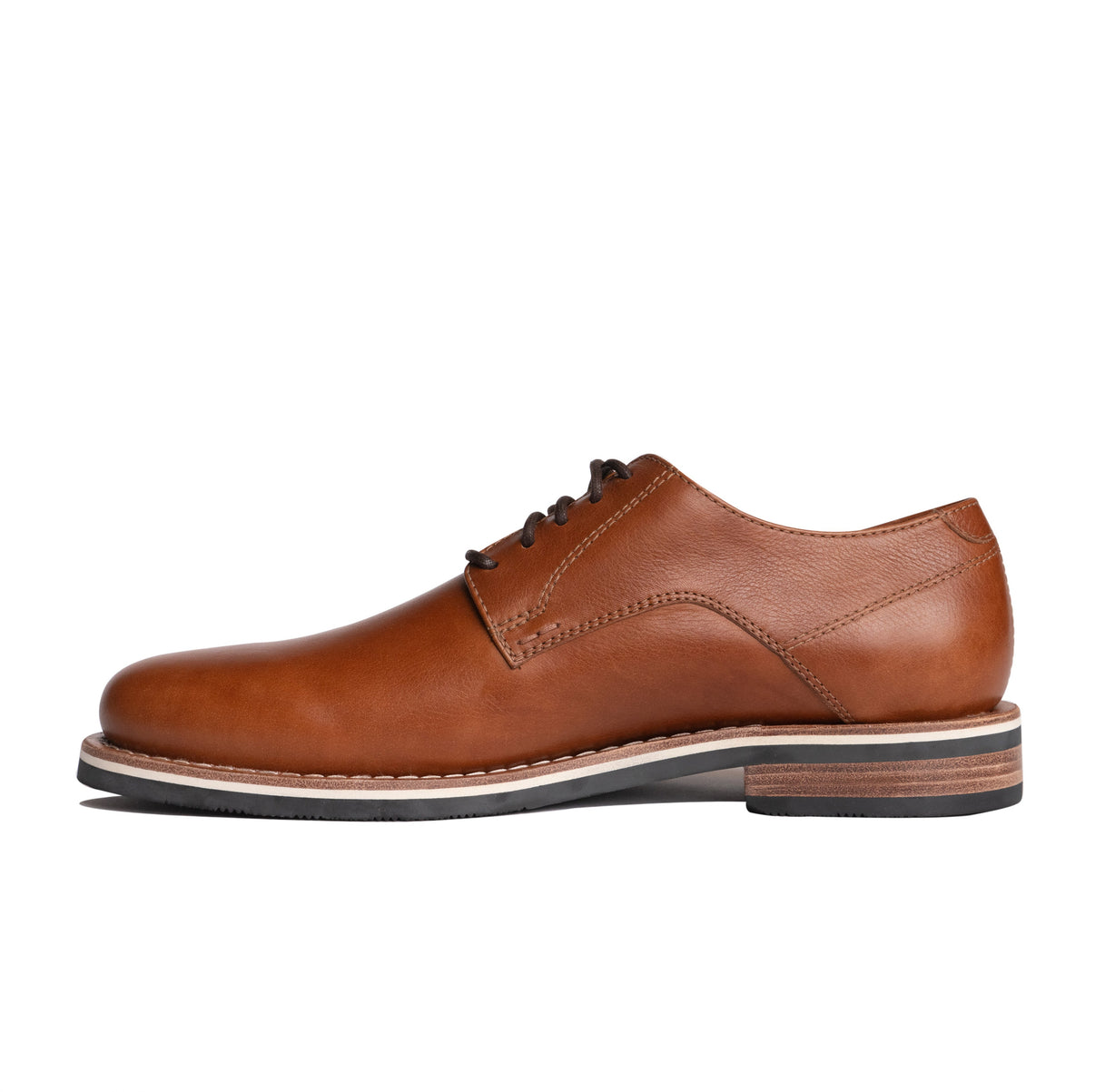 HELM Men's Derby Shoe, The Evans | Color: Whiskey – HELM Boots