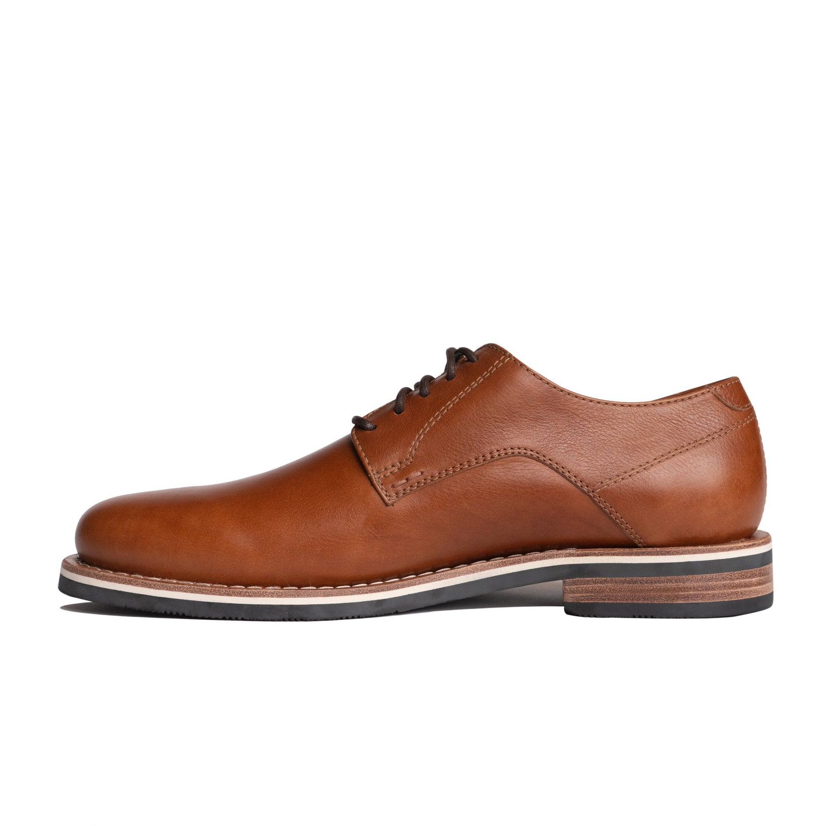 HELM Men's Derby Shoe, The Evans | Color: Whiskey – HELM Boots